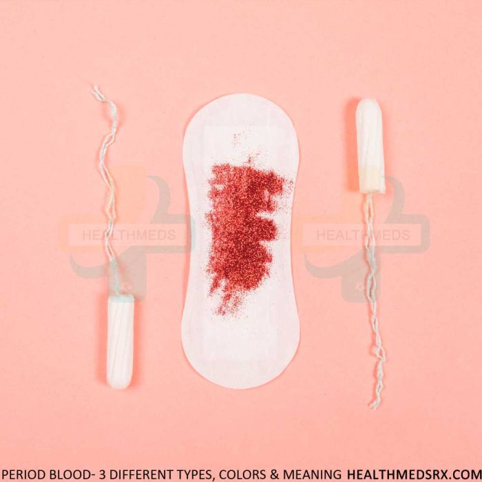 Period Blood- 3 Different types, colors & Meaning